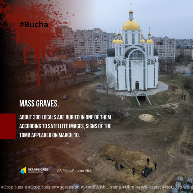 Bucha, Irpin, Hostomel, Borodianka: what the Russian occupiers engraved ...