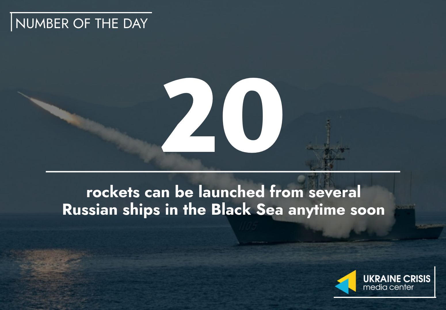 Russian ships can launch 20 rockets from Black Sea | UACRISIS.ORG