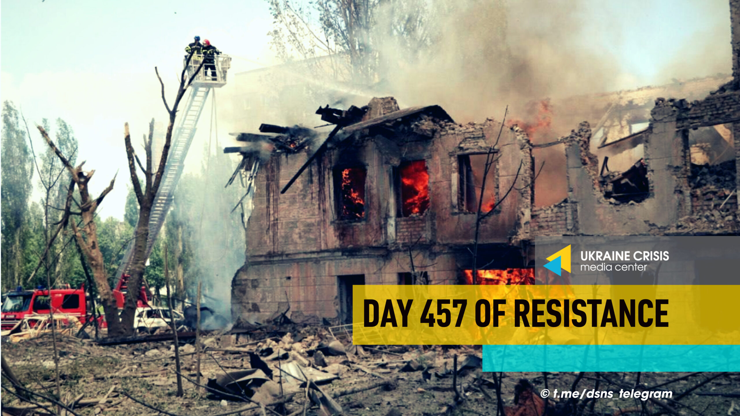 Day 457: Russian missile strike hits medical facility, vet clinic in ...