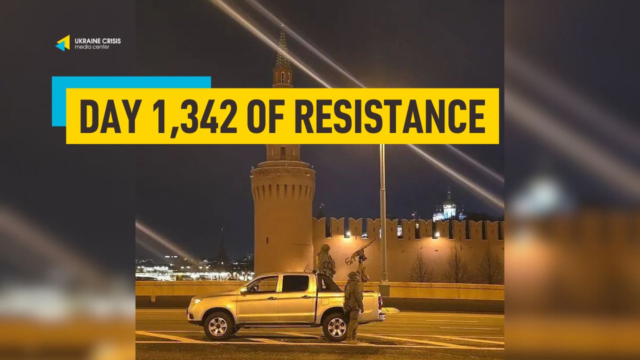 Day 1,342: dozens of drones attack Moscow | UACRISIS.ORG